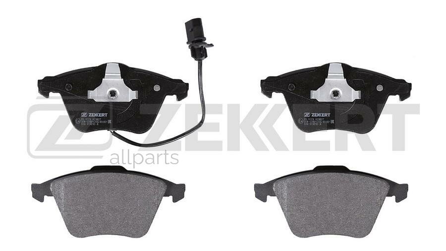 ZEKKERT BS-1173 Колодки торм. диск. передн. с датчиком Audi A4 III 06- A6 III 04- A6 Allroad 06- A8 II 02- S6 II