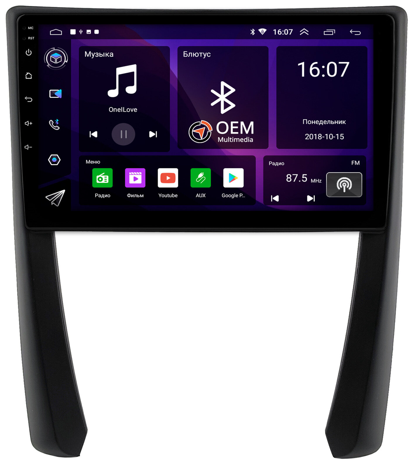 Штатная магнитола Porsche Cayman (987) 2005-2012 OEM RS9-3191 на Android 10