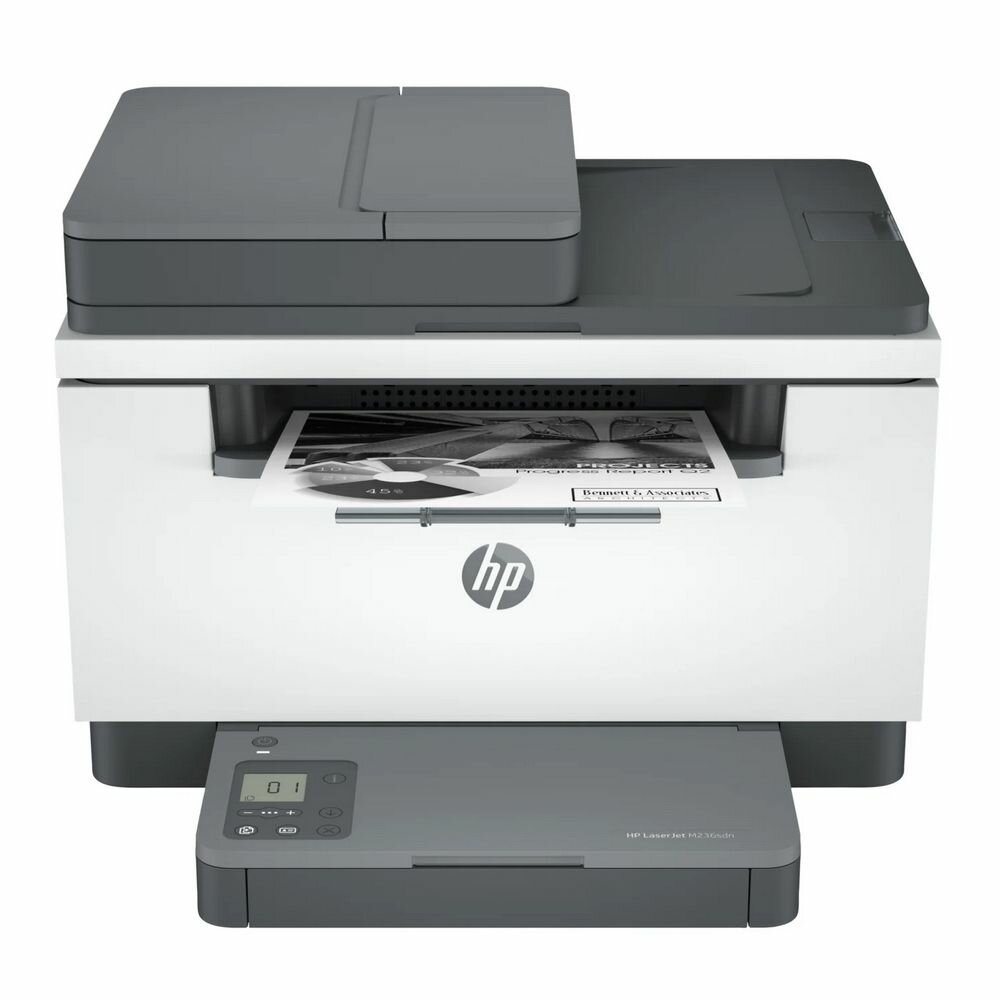 HP LaserJet M236sdn А4, МФУ, лазерное, черно-белое, 29стр/мин, 600dpi, 500МГц, 64Мб, 40АПД, AirPrint/USB/Ethernet, 700стр/картридж, (9YG08A)(889684)