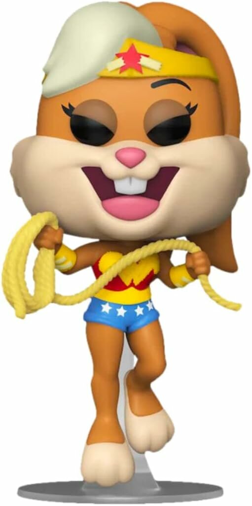 Фигурка Funko POP! Animation DC Looney Tunes - Lola Bunny As Wonder Woman (890), 51735, 9,5 см, Vaulted
