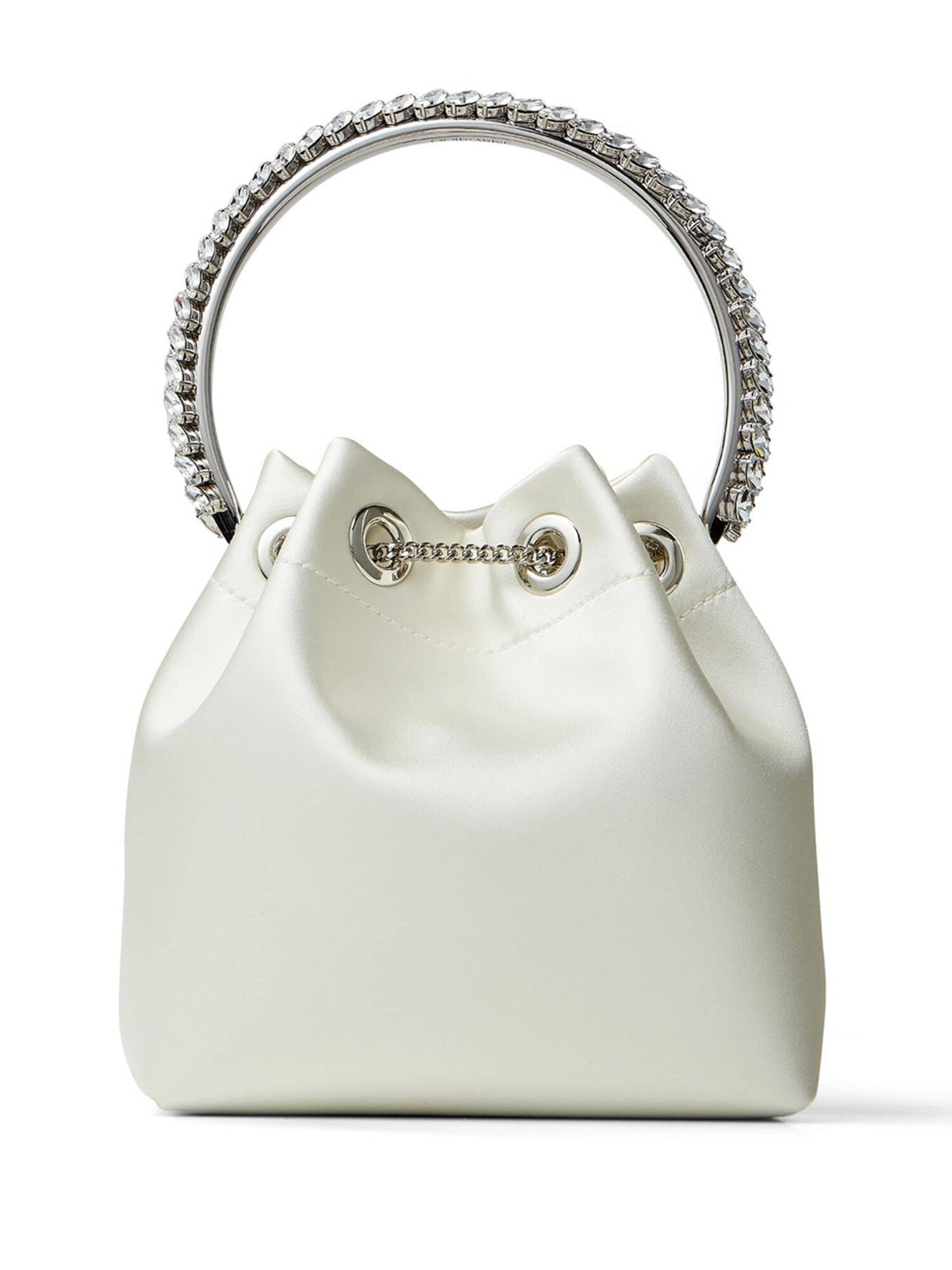 Сумка JIMMY CHOO Bon Bon, Silver — фото 1