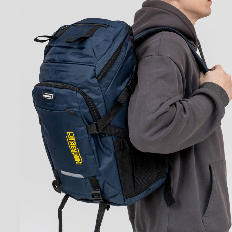 Спортивный рюкзак туристический 40 литров синий