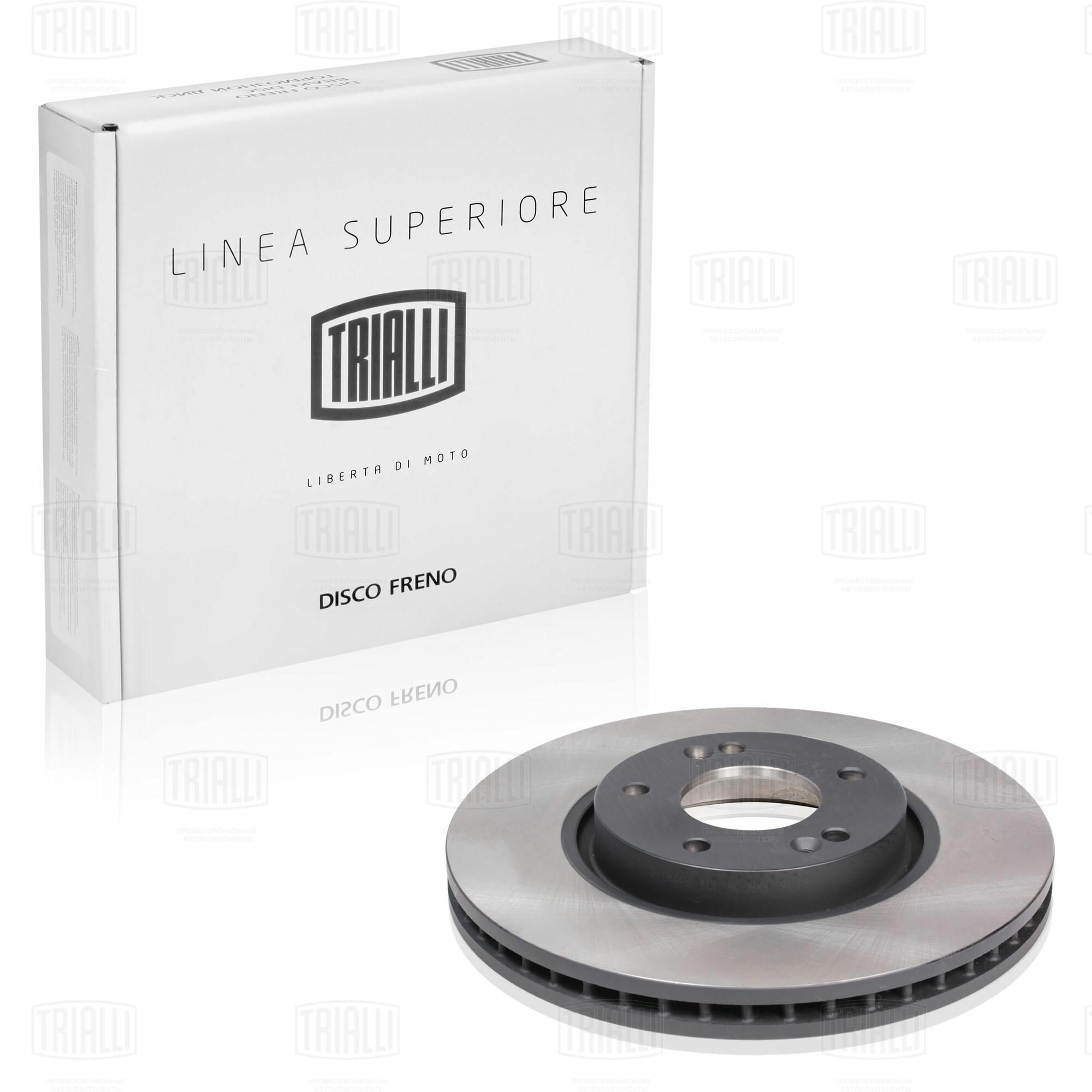 Диск тормозной CRETA 16- 2,0 D 300 SUPERIORE Передний (Trialli) DF0844S