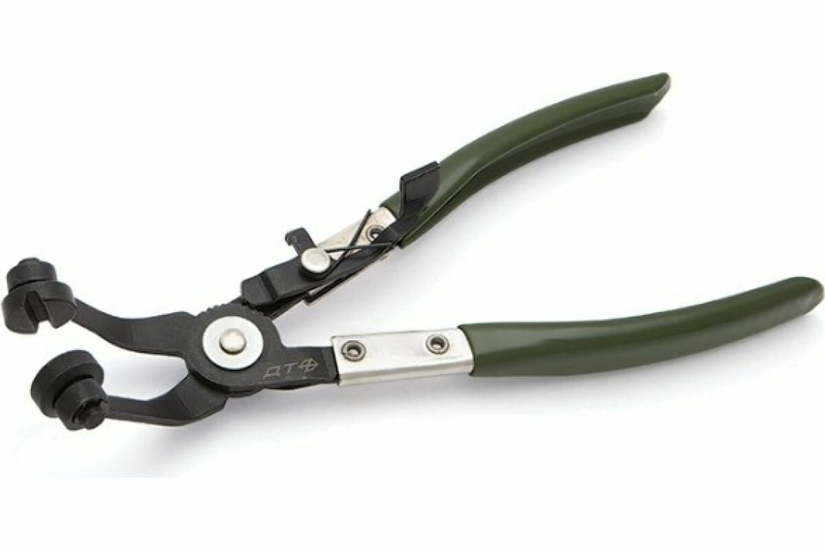 Клещи Дело Техники для самозажимных хомутов с загнутыми губками (821003)