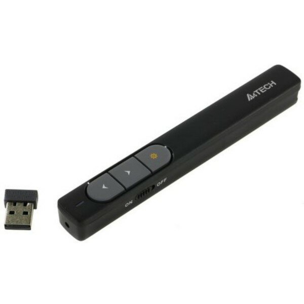 Презентер беспроводной A4Tech LP15 черный, радиоканал, USB, кнопки - 3