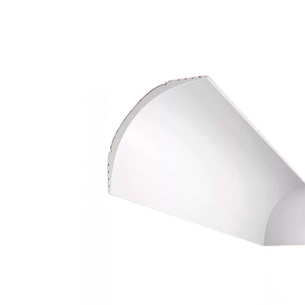 Плинтус потолочный из экополимера ударопрочный 87х87х2000 мм Cosca Decor KX
