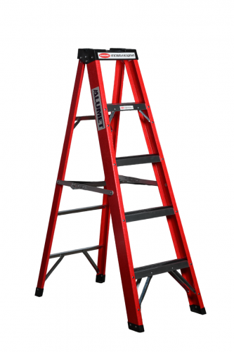 Стремянка Алюмет 4 ступени с органайзером SF1004