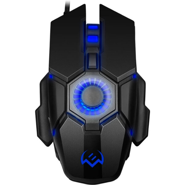 Мышь проводная SVEN RX-G880 черный, 7000 dpi, USB, кнопки - 7