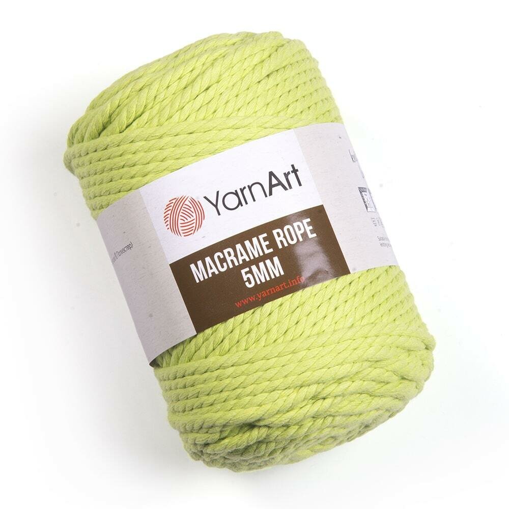 Пряжа YarnArt 755 "Macrame Rope 5мм." (2 мотка по 500г)