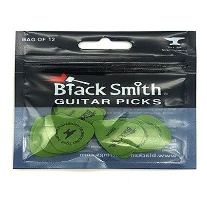 Набор медиаторов 12шт. BlackSmith Standard Picks SDP088GN-MH Medium Heavy 0.88mm Green