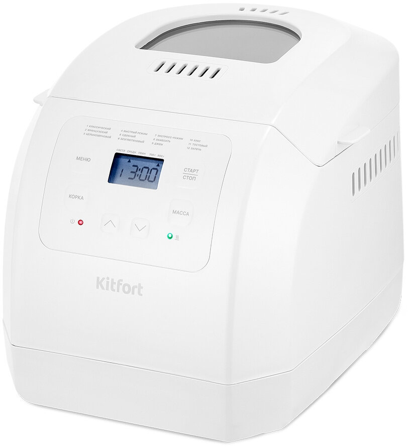 Хлебопечь Kitfort КТ-312 белый
