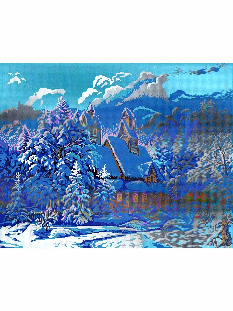Набор для вышивания бисером 30*38 см