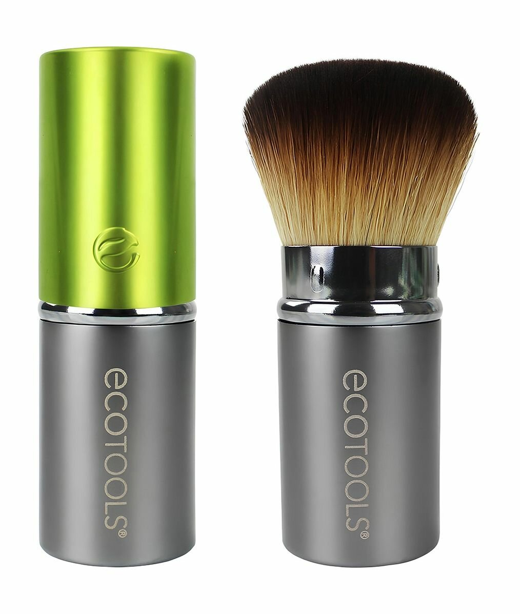ECOTOOLS Компактная выдвижная кисть для макияжа EcoTools Retractable Face Brush