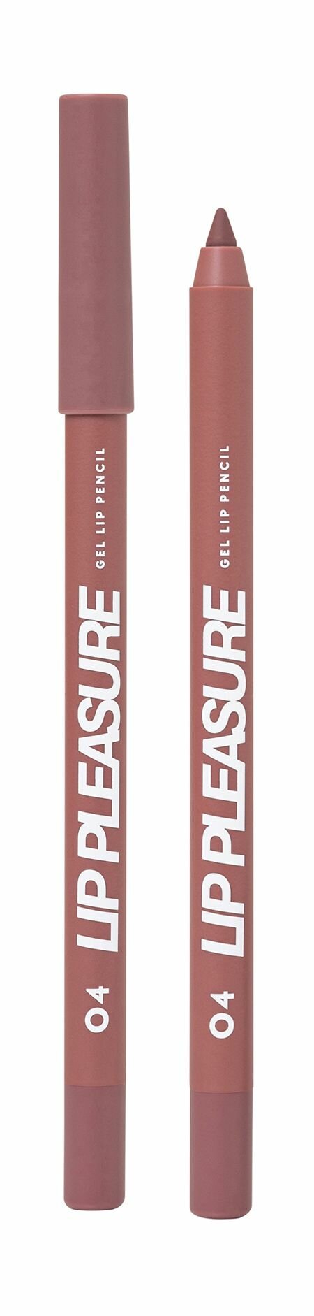 LOVE GENERATION Карандаш для губ Lip Pleasure, 1,35 г, 04 Холодный коричневый