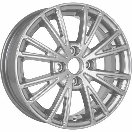 Колесный литой диск КиК Меандр R16x6 4x98 ET35 CB58.5 Silver