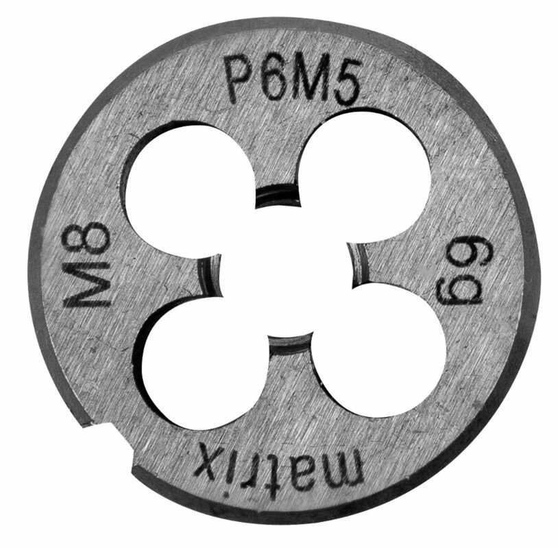 Плашка Matrix М8х1.25 мм — фото 1