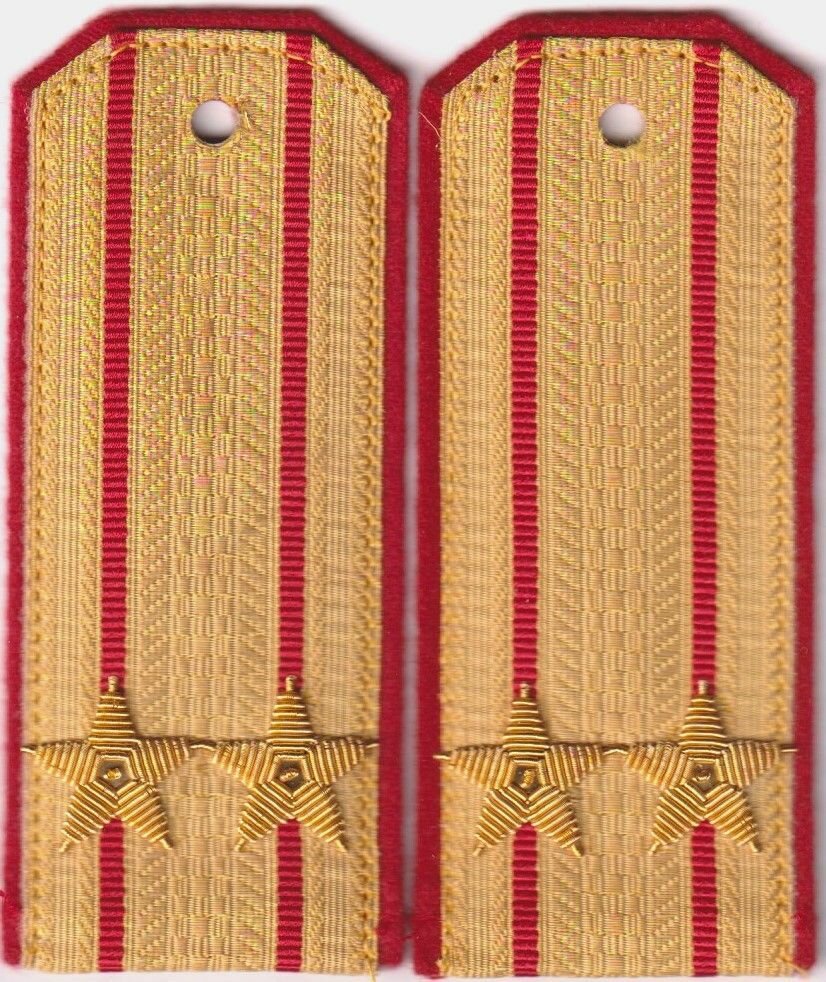 Погоны следственного комитета (парадные) , подполковник (12 см, женские)