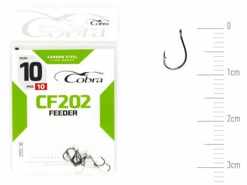 Крючки Cobra FEEDER CF202 размер 010 10шт.