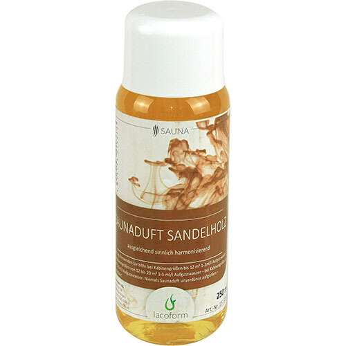 Аромат для бани и сауны Lacoform "Сандаловое дерево", на основе натуральных эфирных масел, 250 мл