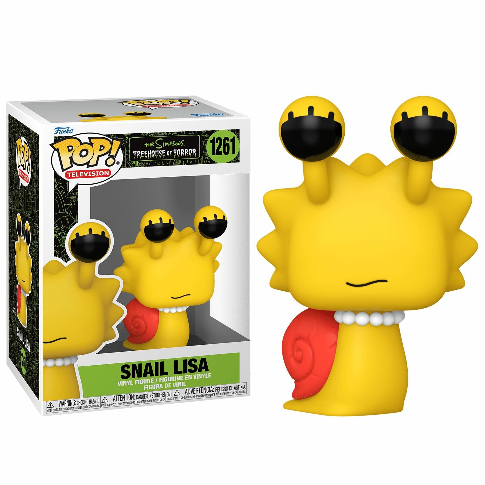 Фигурка Funko POP Snail Lisa Simpson из мультсериала The Simpsons / Лиза Симпсон улитка из Симпсоны Фанко ПОП
