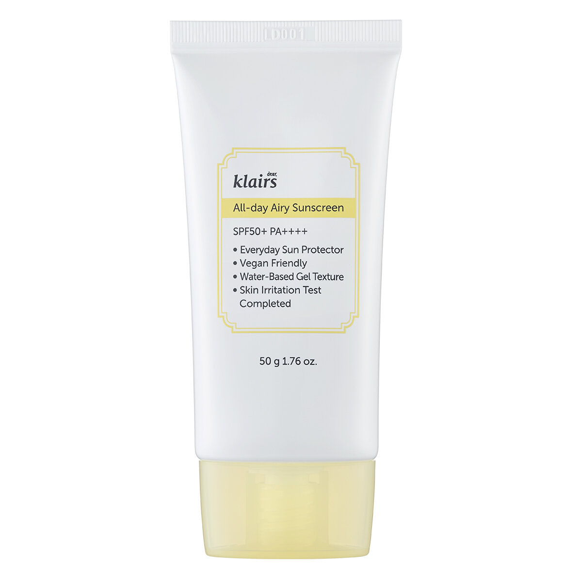 KLAIRS All-day Airy Sunscreen SPF50 PA++++ 50g