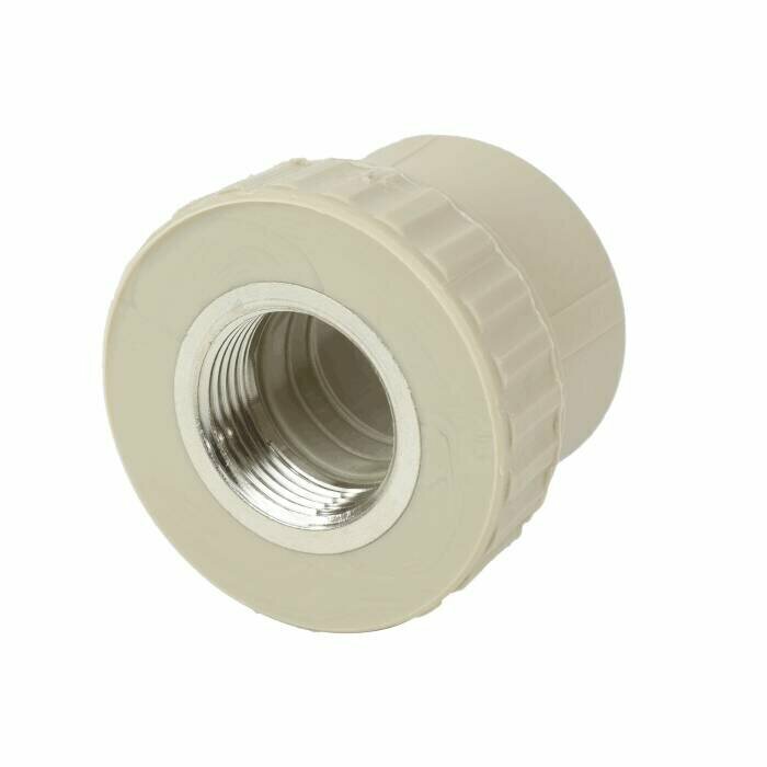 Муфта PP-R комбинированная серая Дн 40х1" ВР VALFEX 10129040Г