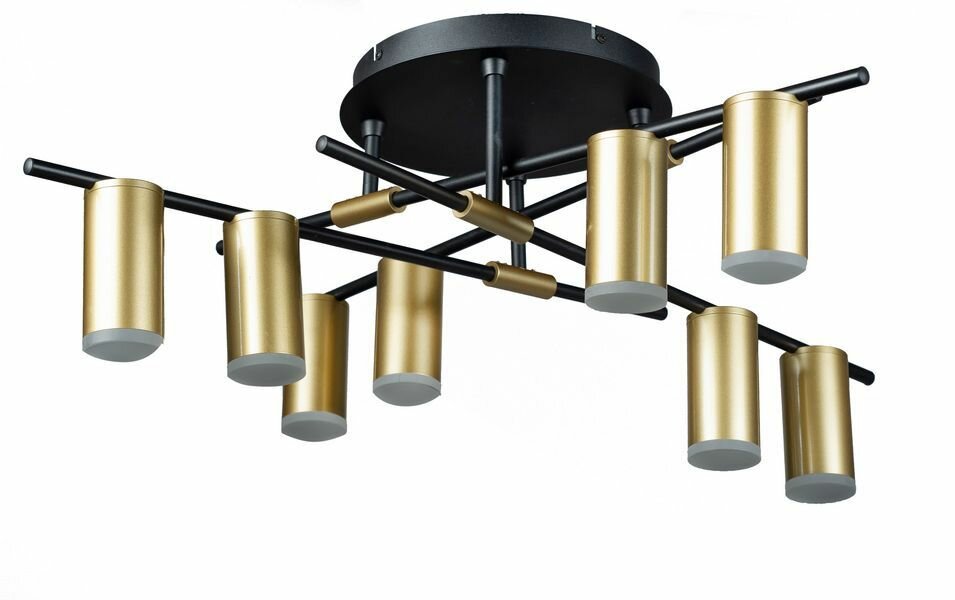 Люстра потолочная в стиле лофт LED 40Вт MC1579/8AS Blesslight