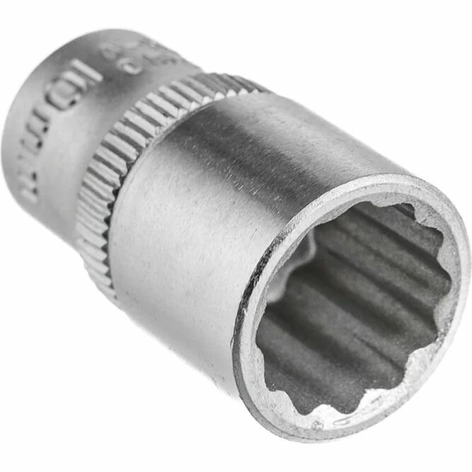 Головка 1/4" короткая 12-гранная 10 мм Force 52910