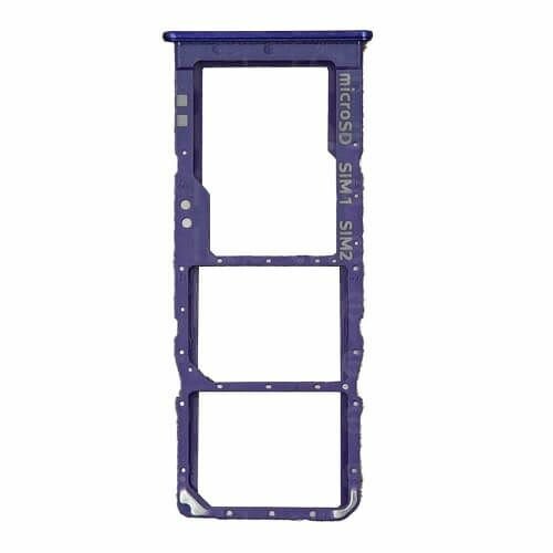 SIM-лоток (сим держатель) для Samsung Galaxy A20s, A30s, A40s, A50s (A207F, A307F, A407F, A507F) Фиолетовый