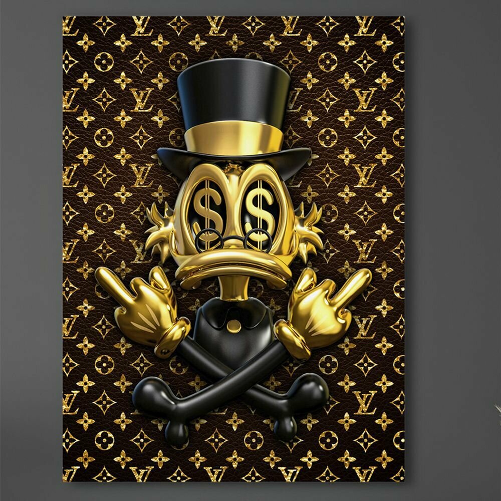 Картина на стену для интерьера от бренда Pechat Vip из категории Скрудж 70х100 см.