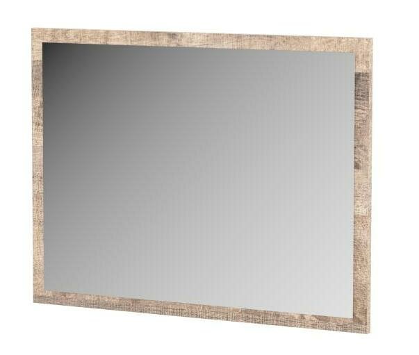 HUGO (хуго) зеркало 80х60х2 см, ЛДСП, Дуб Грандж