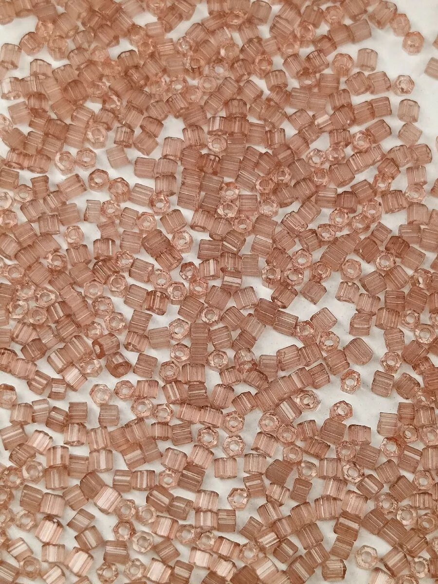 Чешский бисер, рубка -10/0 (1,9 мм) 05112 коричневый