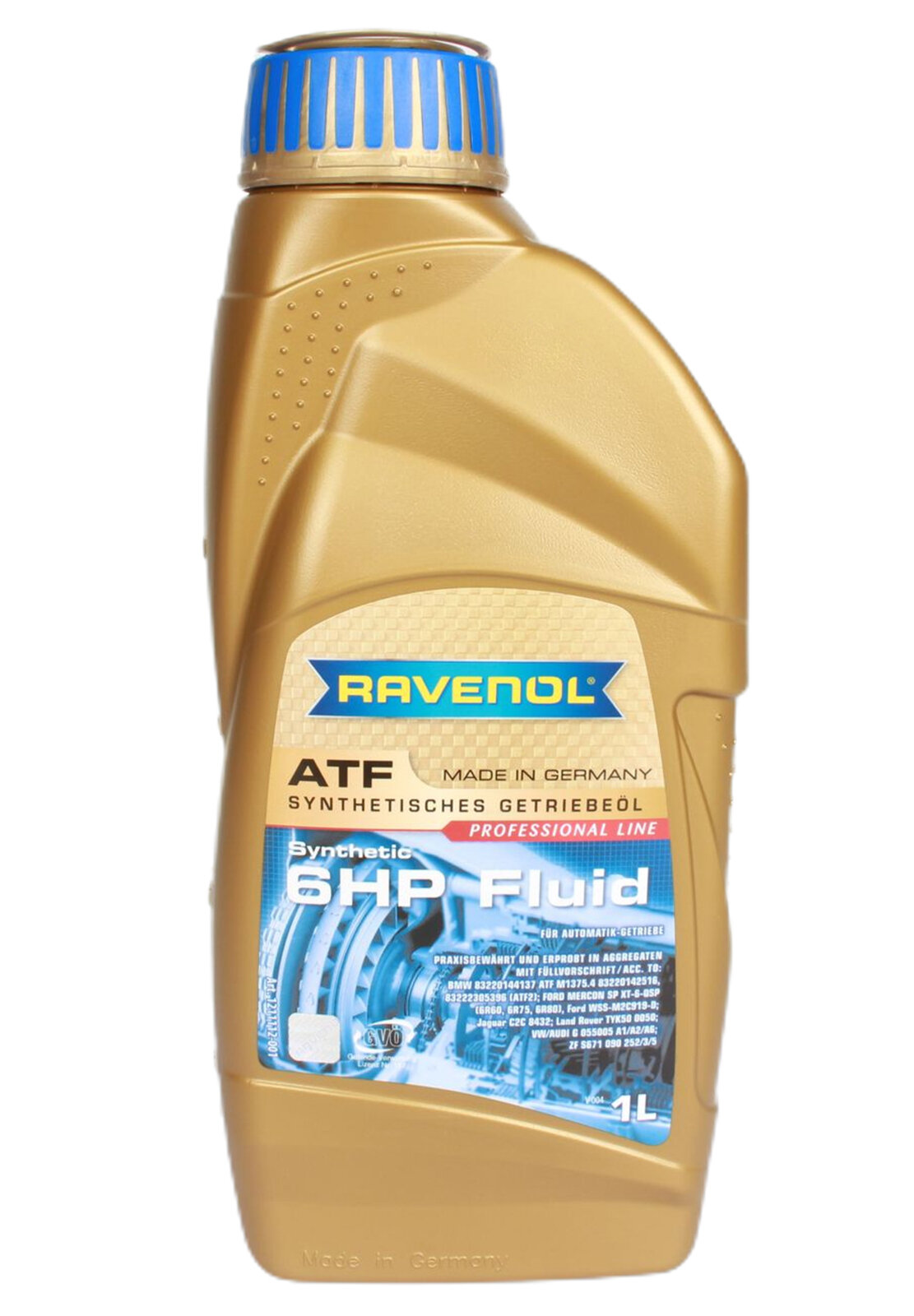 Масло трансмиссионное RAVENOL ATF 6HP Fluid 1л