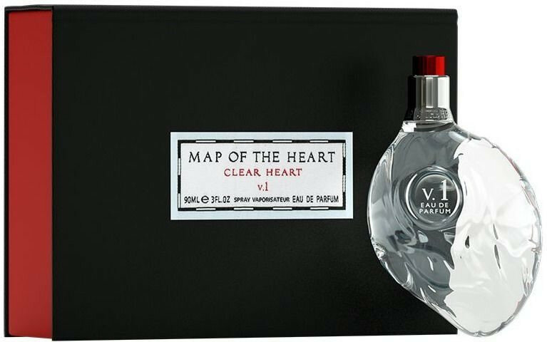 Map Of The Heart, Clear Heart V1, 90 мл, Парфюмерная вода Унисекс