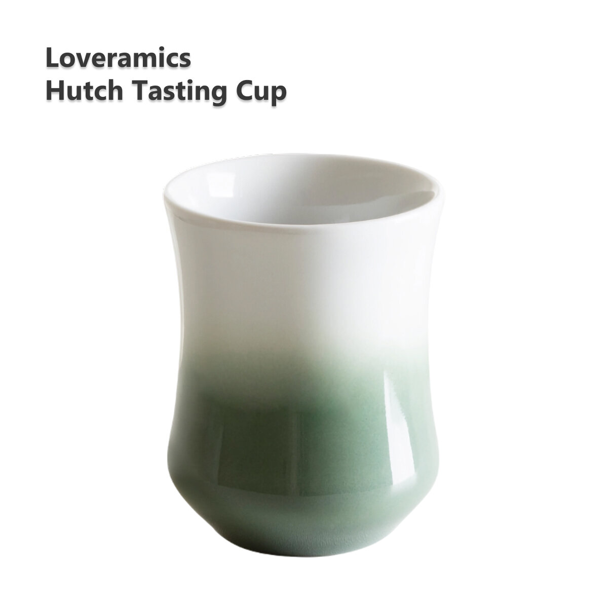 Кофейная чашка Loveramics 150 мл. Hutch Tasting Cup (Sage), тёмно-зелёная