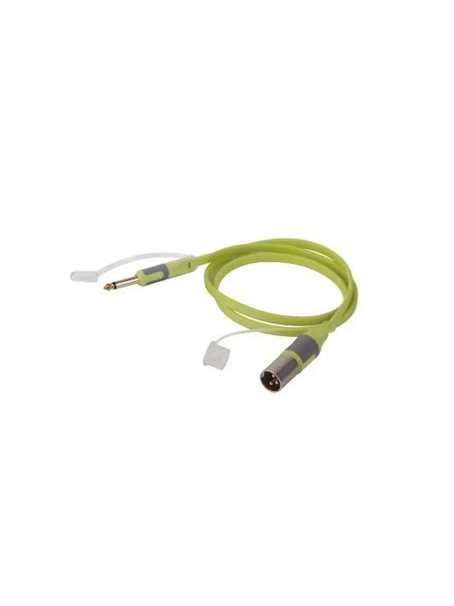 BXJ044-5M Кабель микрофонный TS 6.35мм-XLR3pm, плоский, 5м