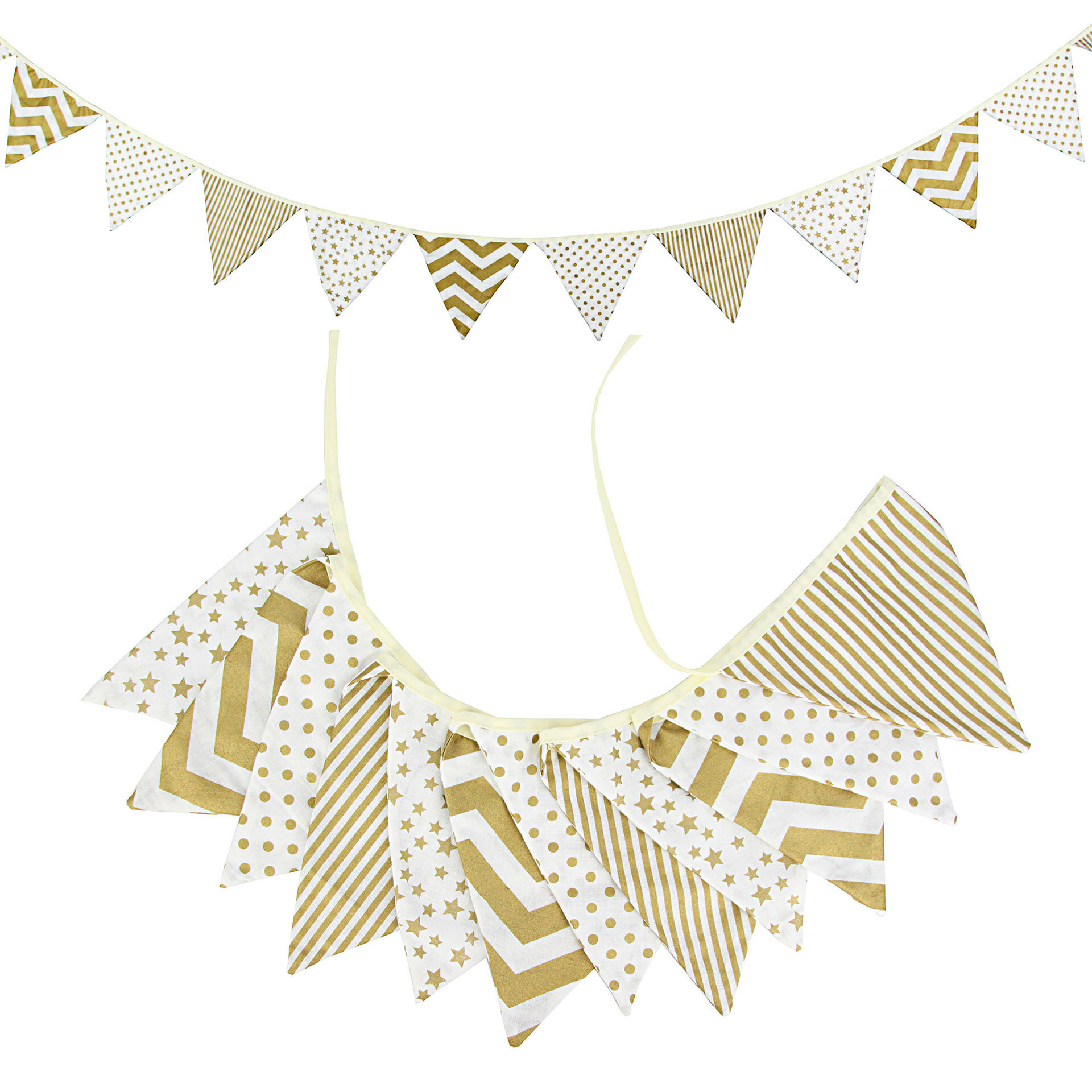 Детский флаг Fluorescent Fiber SJQ270-S, хлопок, желто-золотистый, 3,2м