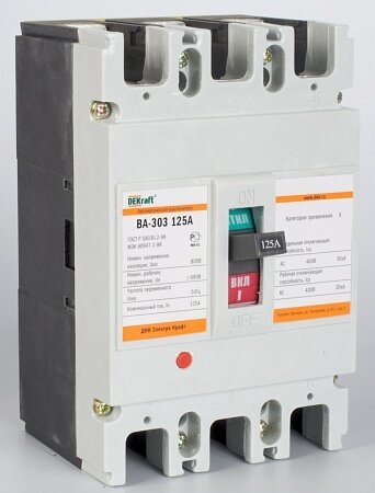 Автомат 3Р 125А 30кА ВА-303 Schneider Electric