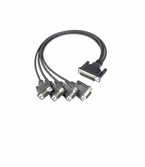 Кабель MOXA CBL-M44M9x4-50