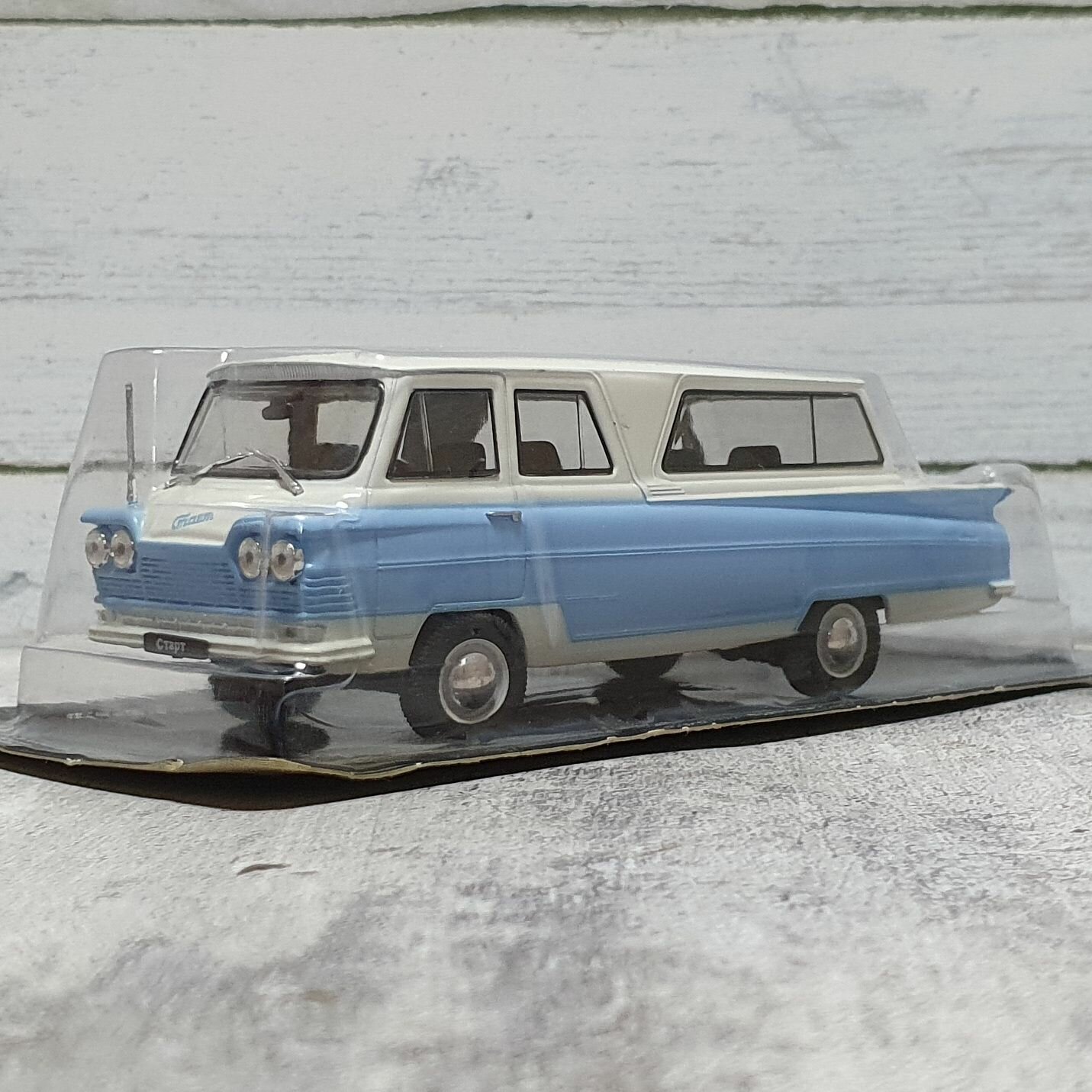Микроавтобус Старт Коллекционная модель автолегенды ссср Deagostini 1/43