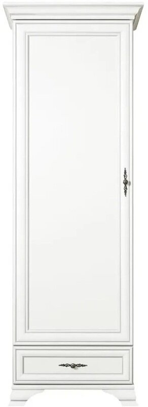 Шкаф БРВ мебель KENTAKI REG1D1S Белый