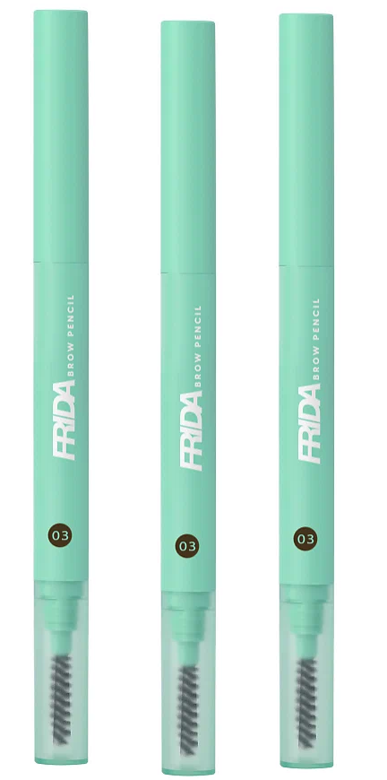 Карандаш автоматический для бровей Love Generation Frida, тон 03 холодный коричневый, 0,15 г 3 шт