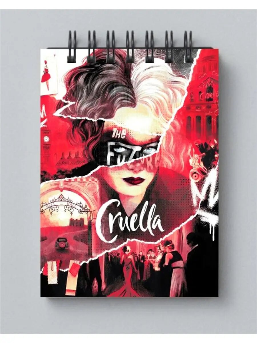 Блокнот Cruella, Круэлла А4