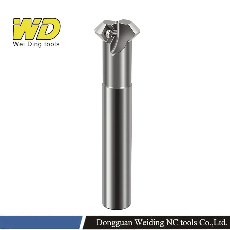 Фреза для снятия фаски с внутренней и внешней резьбы, 45 градусов Without Inserts, C20-20-130-2T