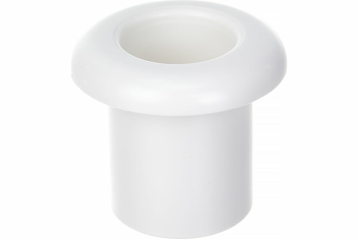 BIRONI Проход через стену втулка белая пластиковая набор 20 шт в упаковке B1-VT-21