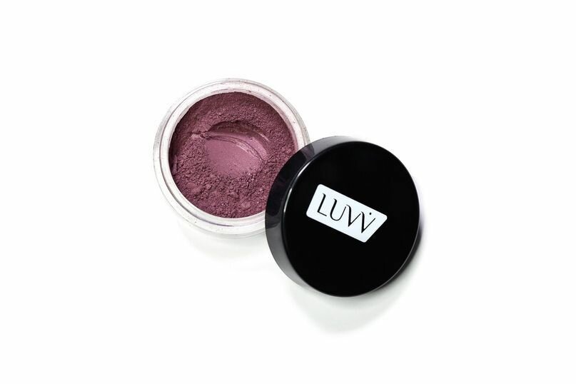 Тени LUVV перламутровые минеральные фиолетовые, 1,5гр
