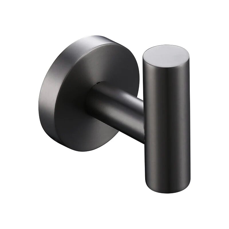 Черный крючок для ванной Bagnolux Gunmetal Hook