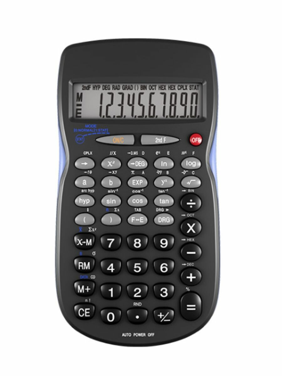 Калькулятор ErichKrause научный 10-разрядов SC-920 Classic, для бухгалтерских и офисных расчетов, для точных повседневны