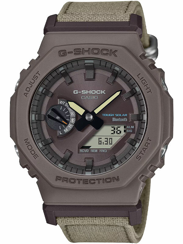 Наручные часы CASIO G-Shock, хаки, коричневый, бежевый — фото 1