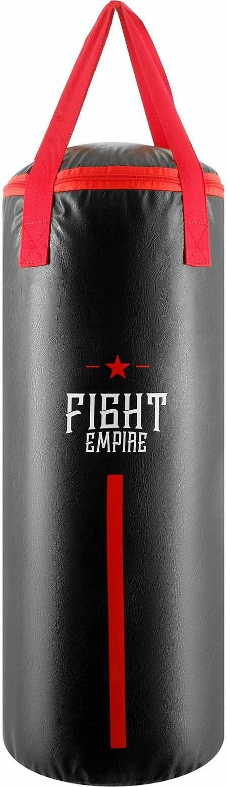 Боксерский мешок FIGHT EMPIRE подвесной на ленте ременной для занятий дома и в спортивных клубах, груша для бокса, вес 11 кг